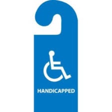 Handicap placard… – Autism: A Little Wild
